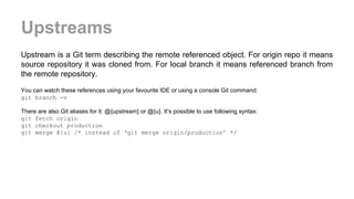 Git Series. Episode 2. Merge, Upstream Commands and Tags | PDF