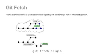Git Series. Episode 2. Merge, Upstream Commands and Tags | PDF