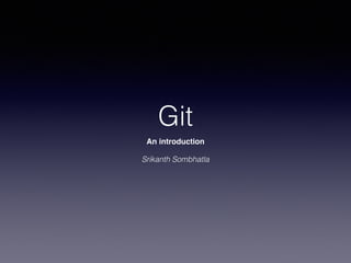 Git - A soft introduction | PDF