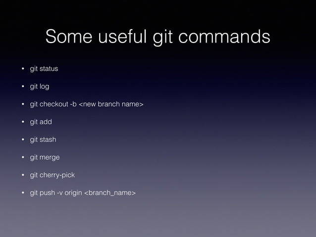 Git - A soft introduction | PPT