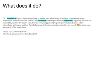 Git submodule | PDF | Technology & Computing