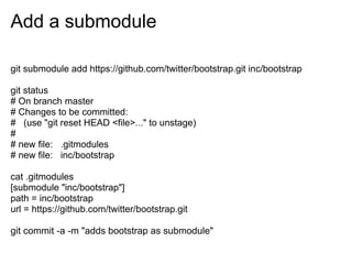 Git submodule | PDF | Technology & Computing
