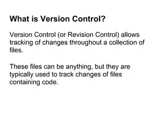 Git talk | PDF | Computing | Technology & Computing