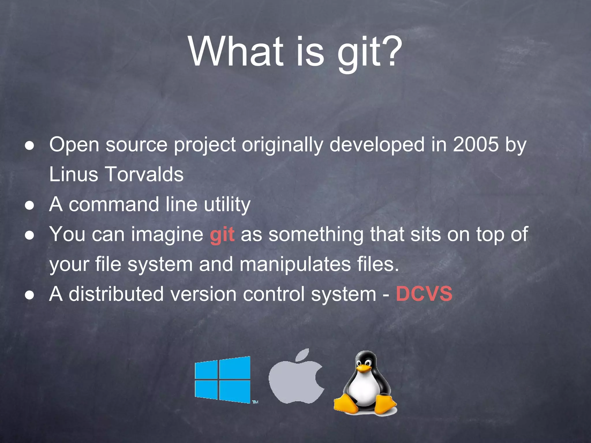 Introduction To Git Pdf Operating Systems Computer Software And 1558