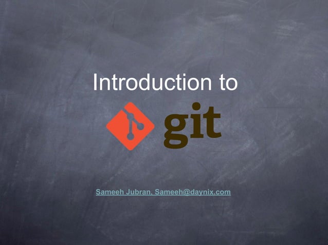 Introduction to Git | PDF Introduction to Git | PDF