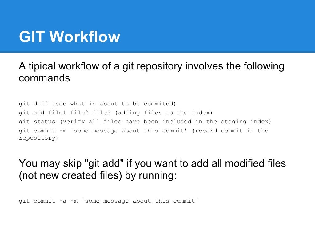 Git training