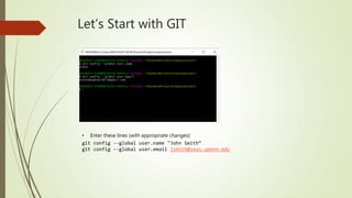 Git training (basic) | PPT