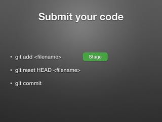 Git Tutorial I | PPT