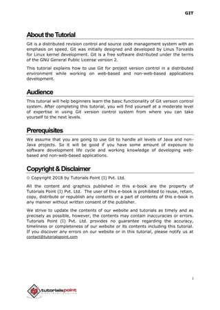 Git tutorial | PDF | Web Development | Internet