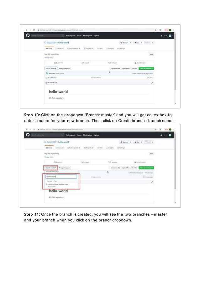 Git Tutorials Git Vs Github Pptx