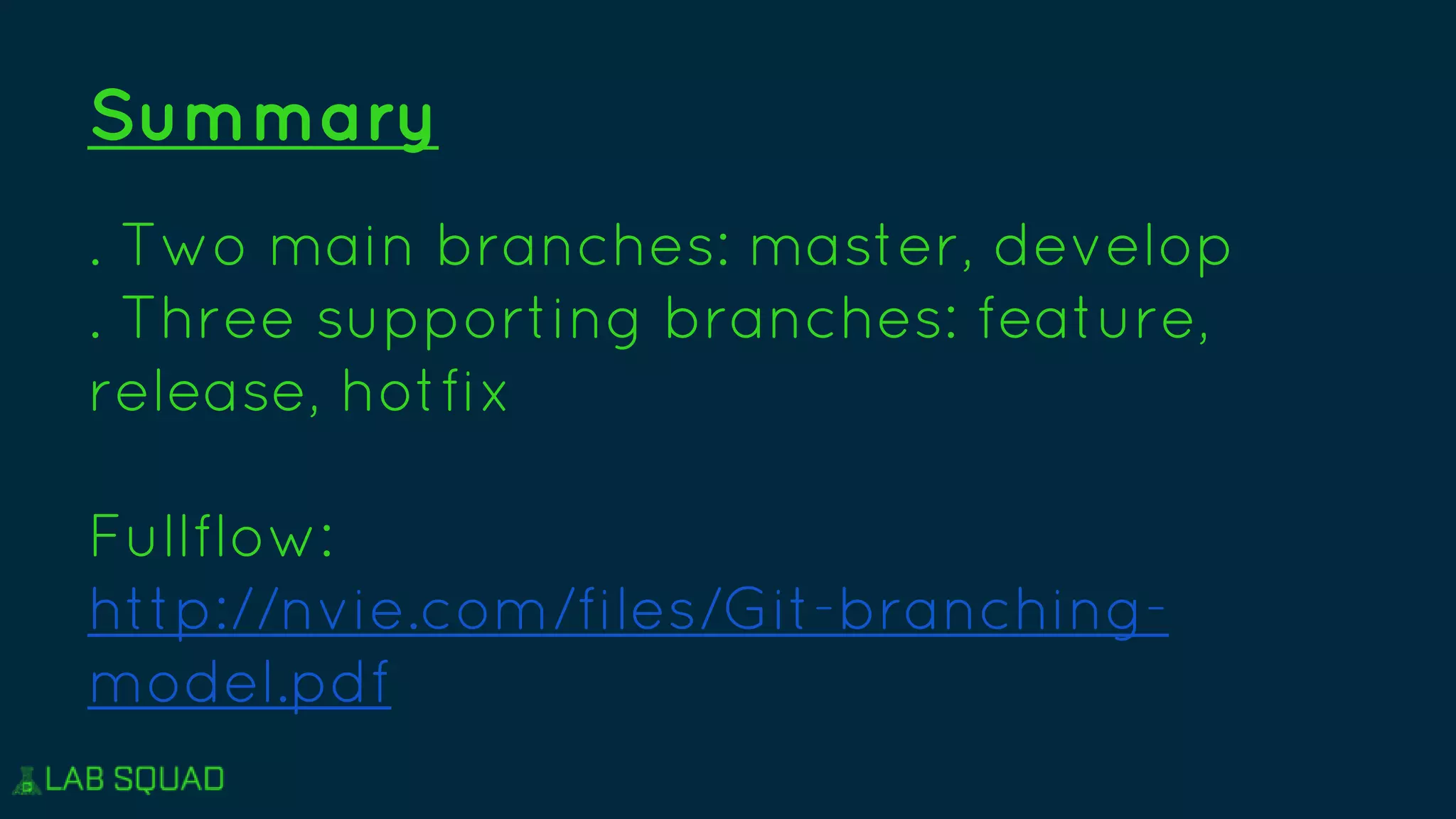 Git workflows | PPTX