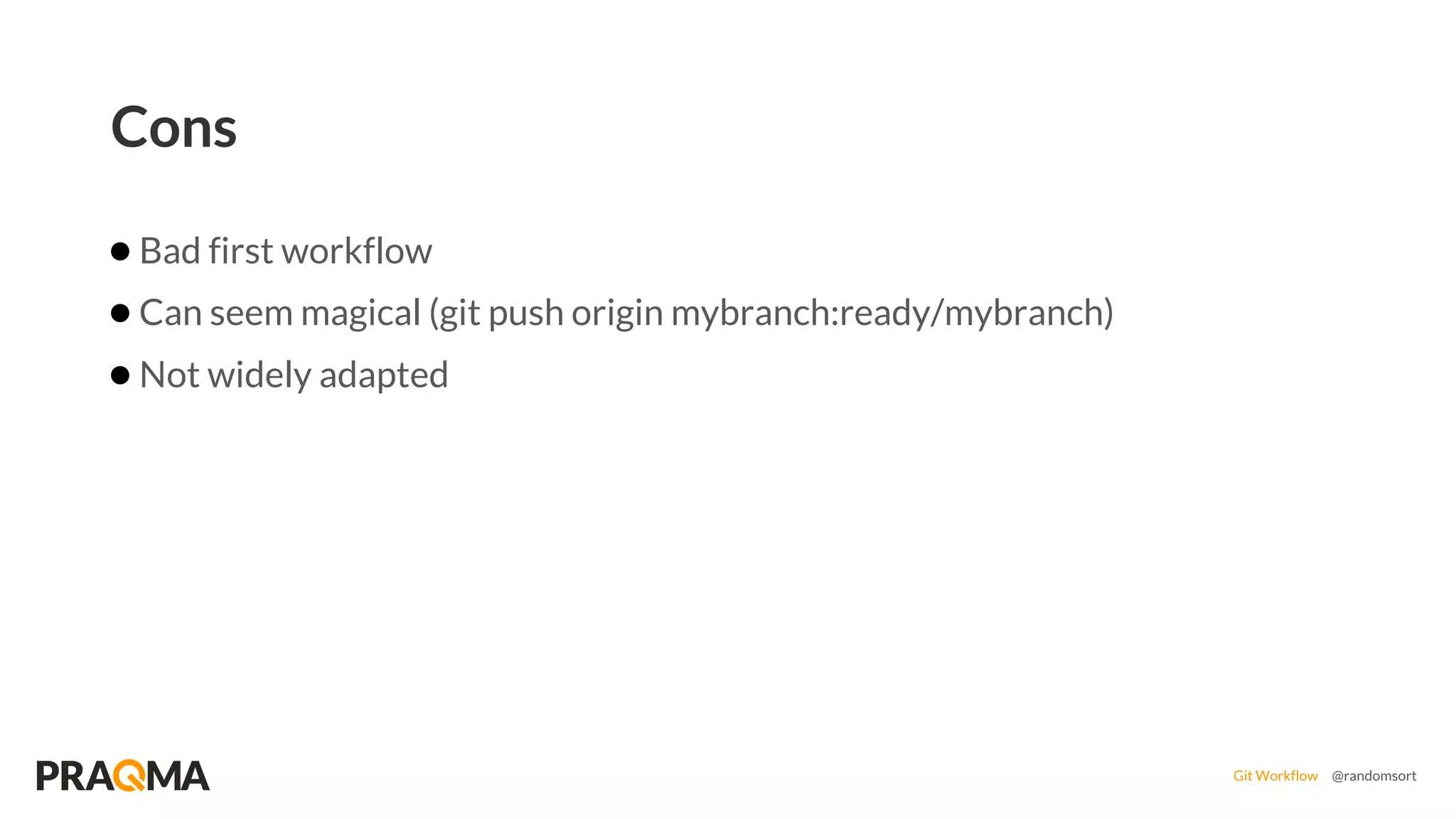 Git workflows | PPT