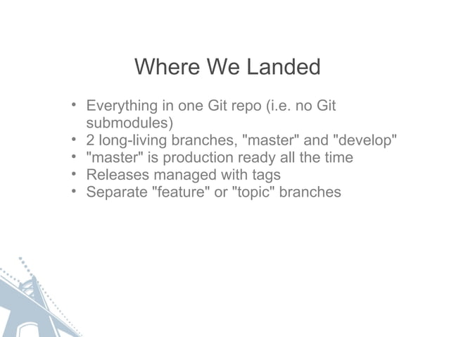 Git workflows presentation | PPT | Web Development | Internet
