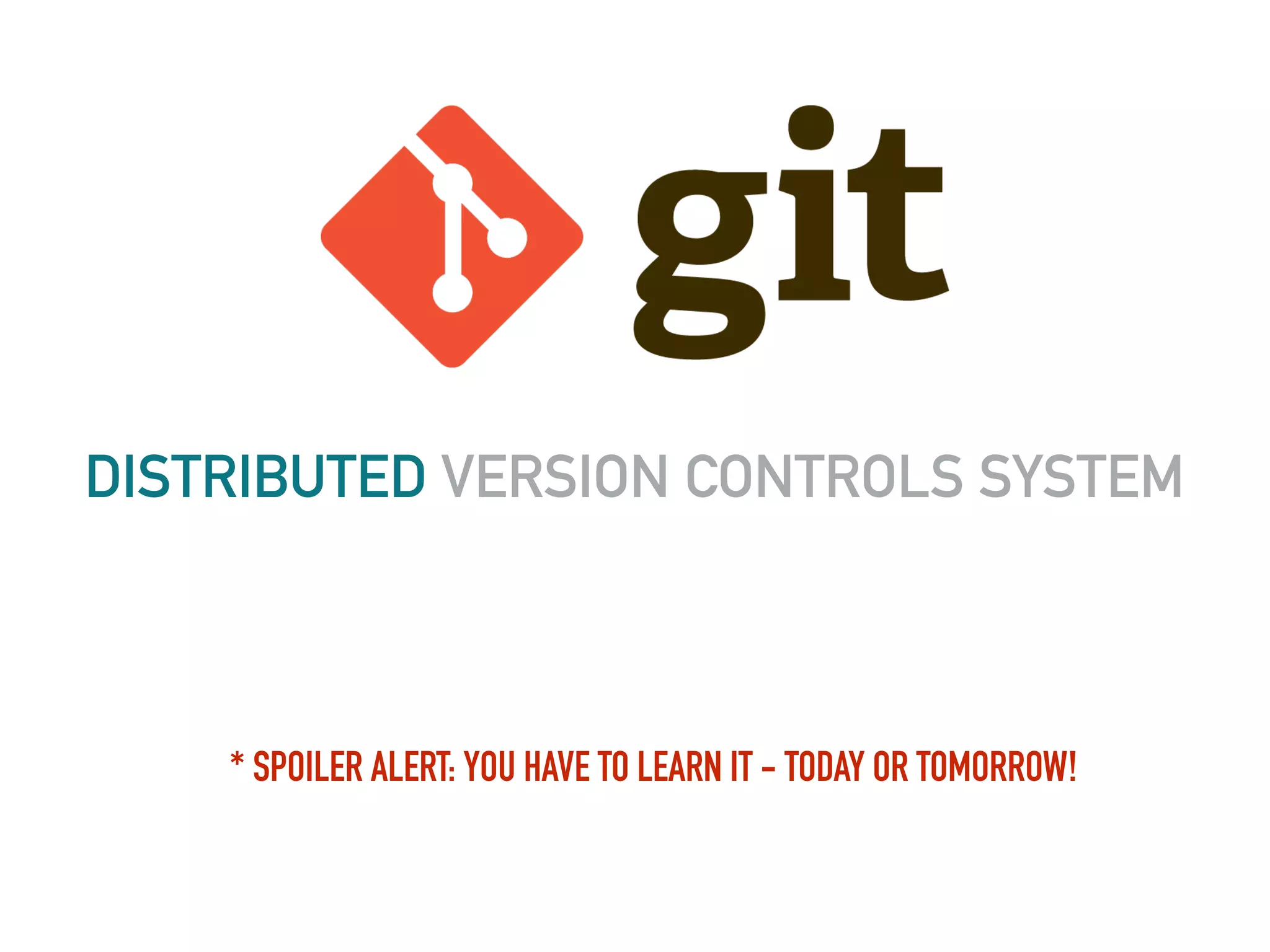 VCS for Teamwork - GIT Workshop | PPT