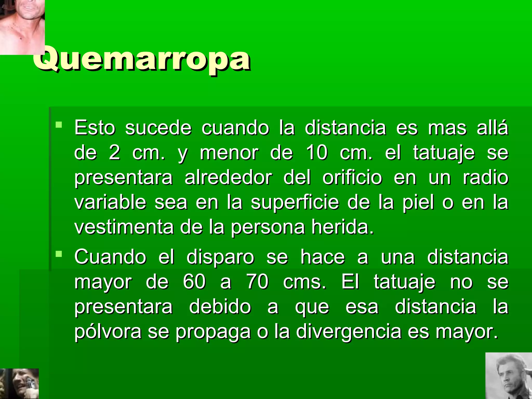 Giuliano bozzo moncada heridas por proyectil de arma de fuego | PPT