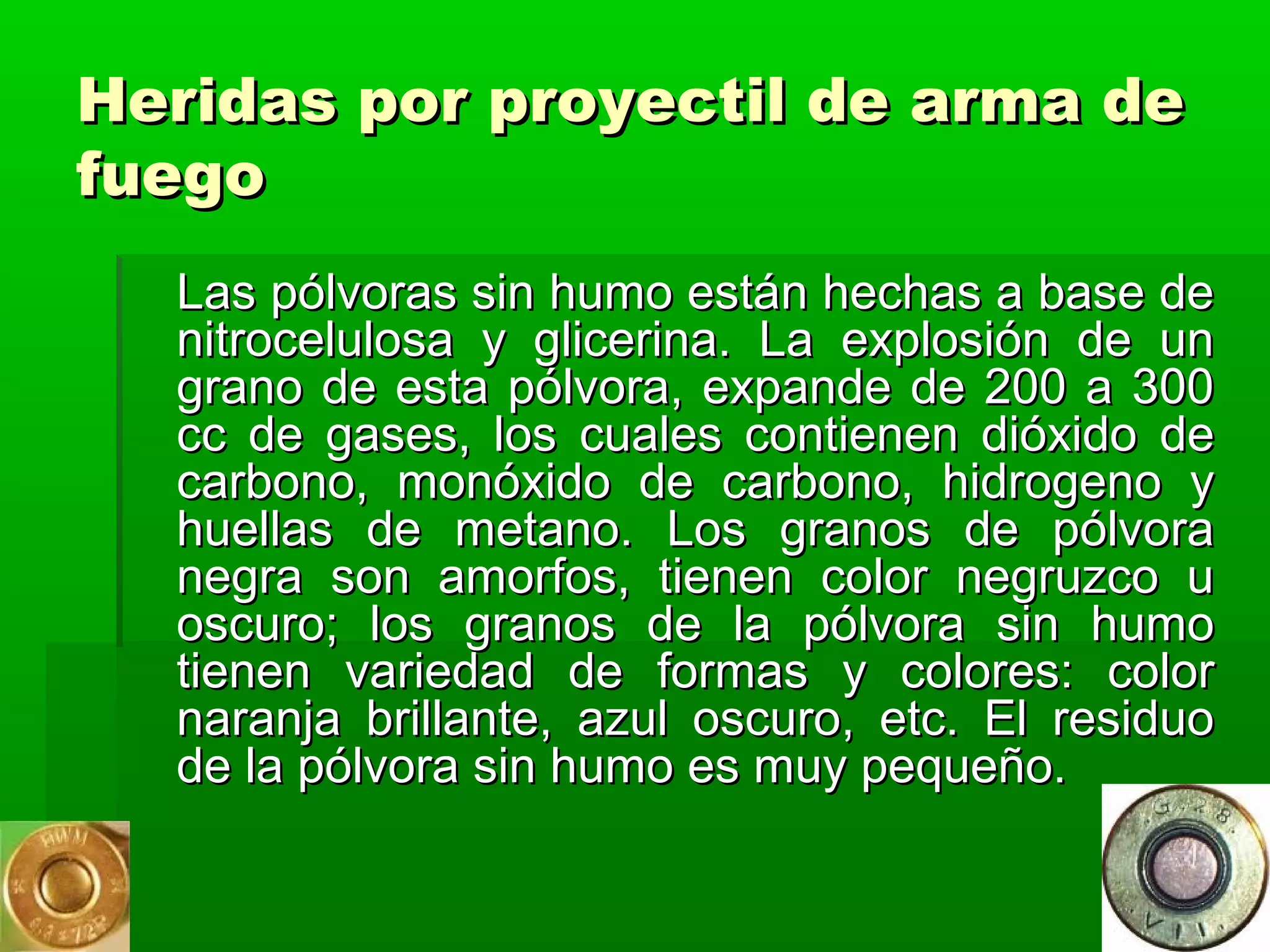 Giuliano bozzo moncada heridas por proyectil de arma de fuego | PPT