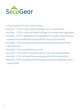 Giuliano david catalogo seco gear_17-5kv | PDF | Power and Energy ...