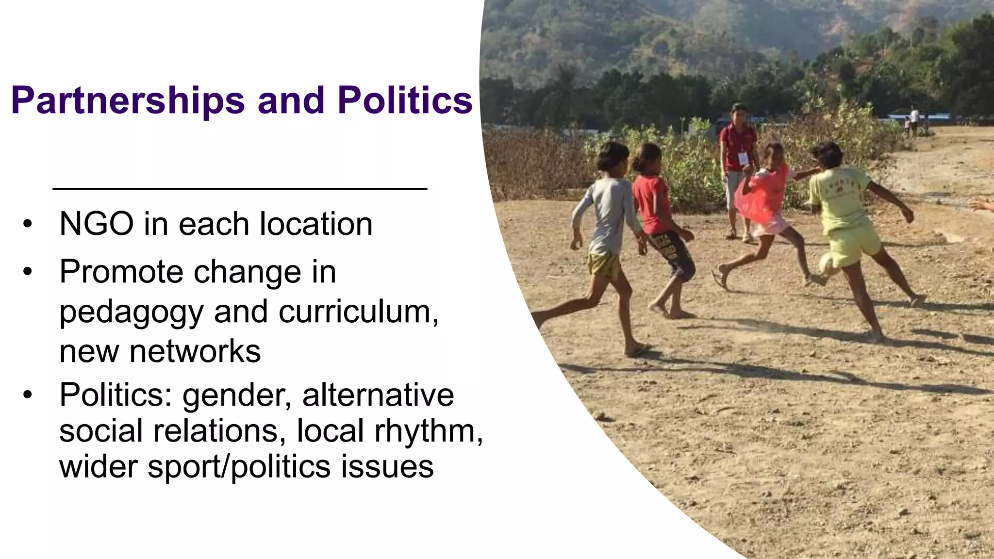 Power of partnership conference: Presentation: New development ...