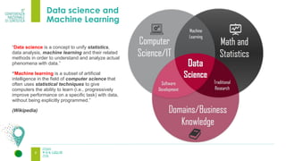 G. Barcaroli, The use of machine learning in official statistics | PPT