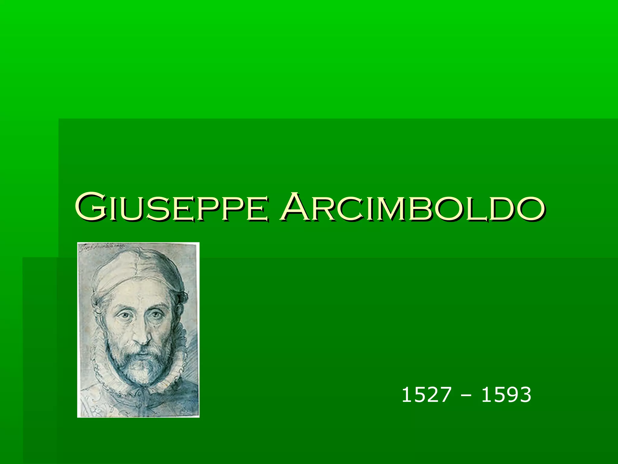 Giuseppe arcimboldo | PPT