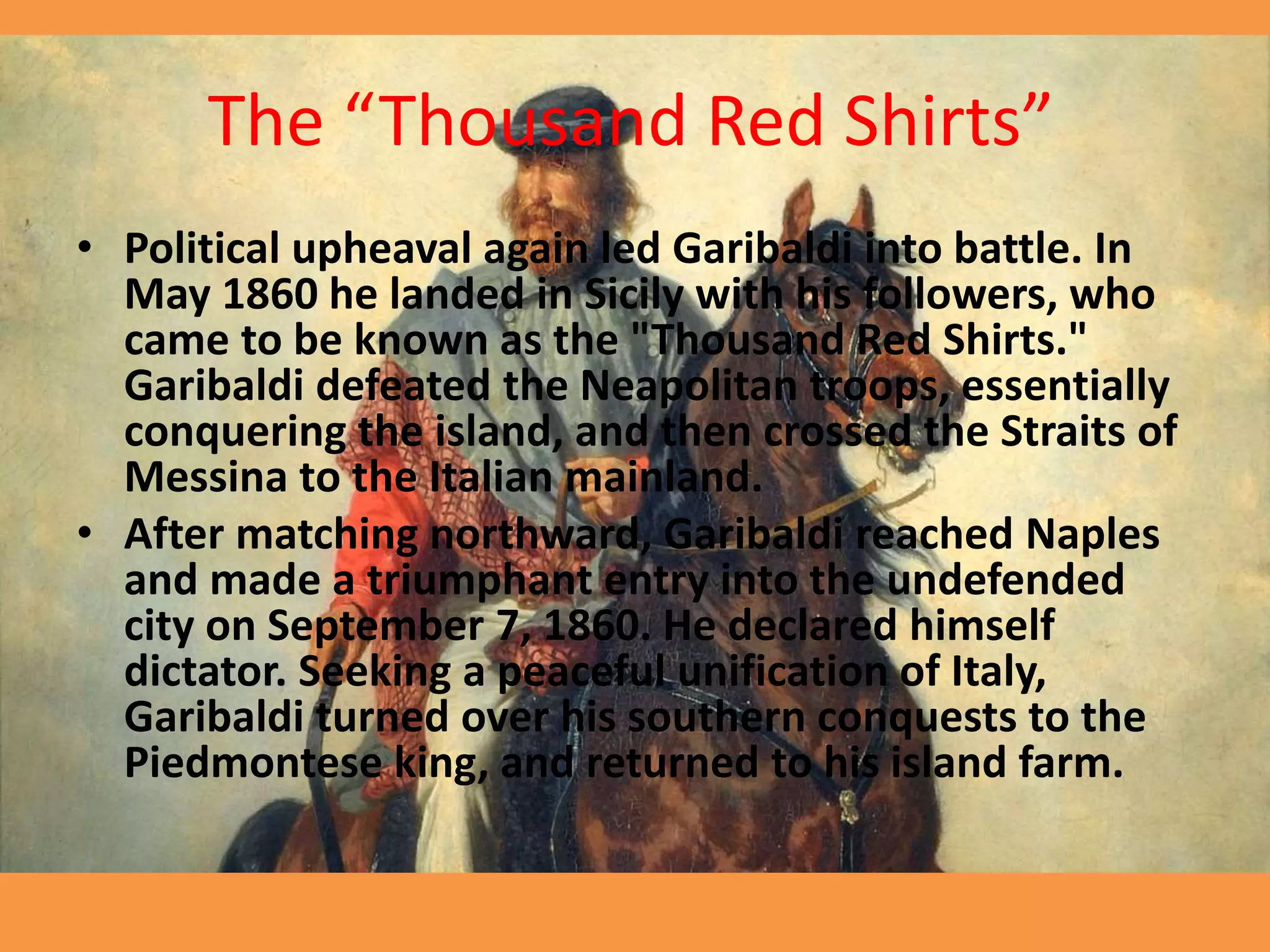 Giuseppe garibaldi 2 | PPTX