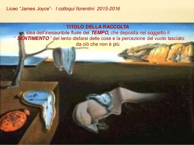 Giuseppe Ungaretti Sentimento Del Tempo