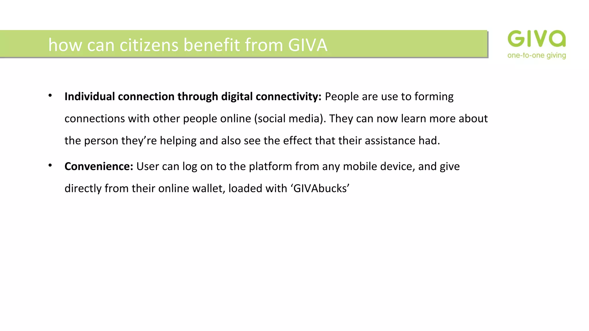 Giva fact sheet 2014 | PPT