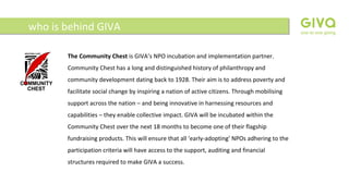 Giva fact sheet 2014 | PPT