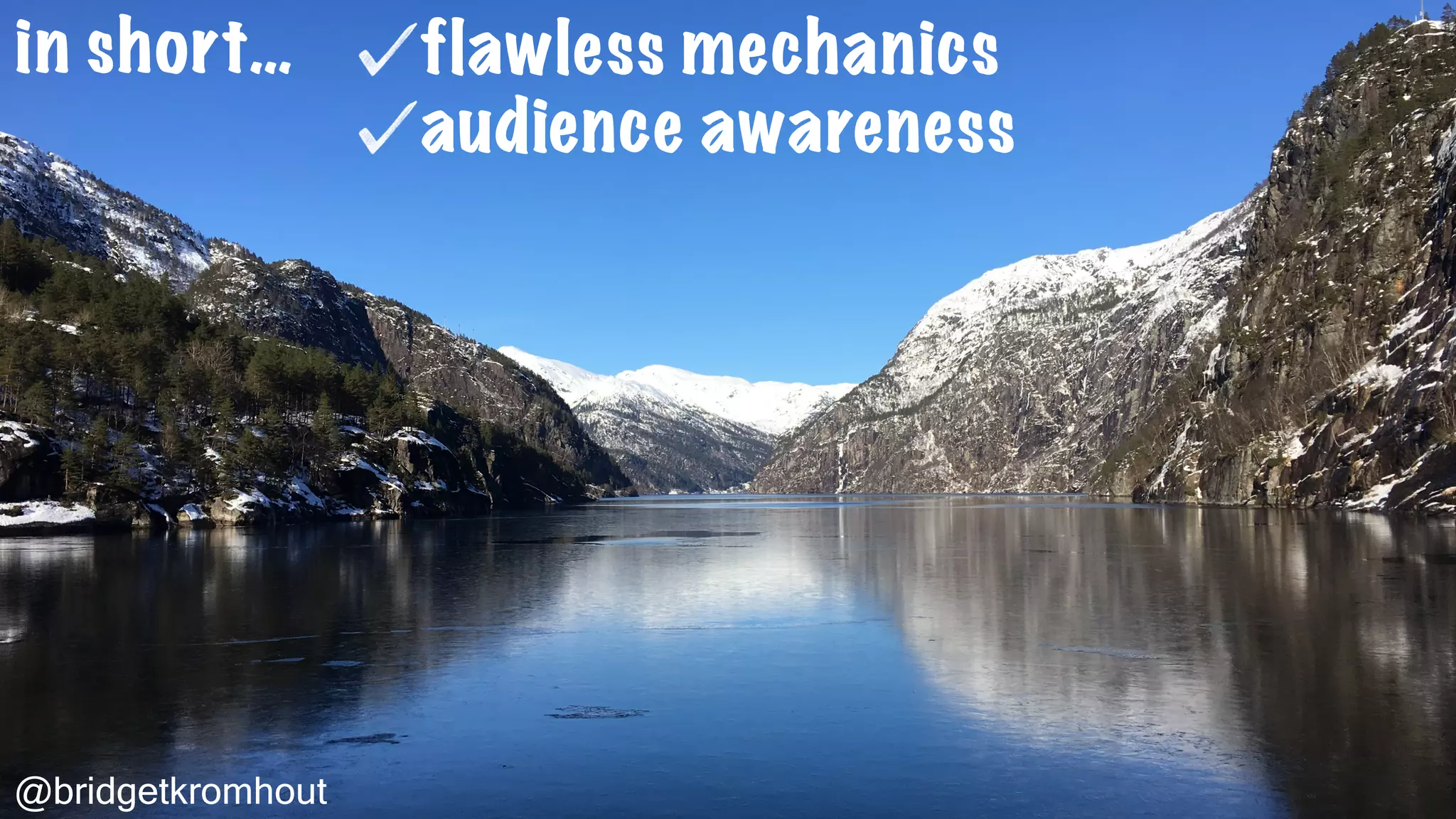 Give Actionable Takeaways | PPT