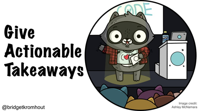 Give Actionable Takeaways | PPT