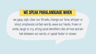 Give Better Presentations With the Right Body Language | PPT