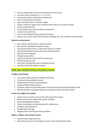 Give a Boost to Your Exam Preparation with Red Hat RHCSA (EX200) Certification | PDF