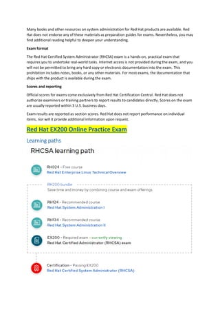 Give a Boost to Your Exam Preparation with Red Hat RHCSA (EX200 ...