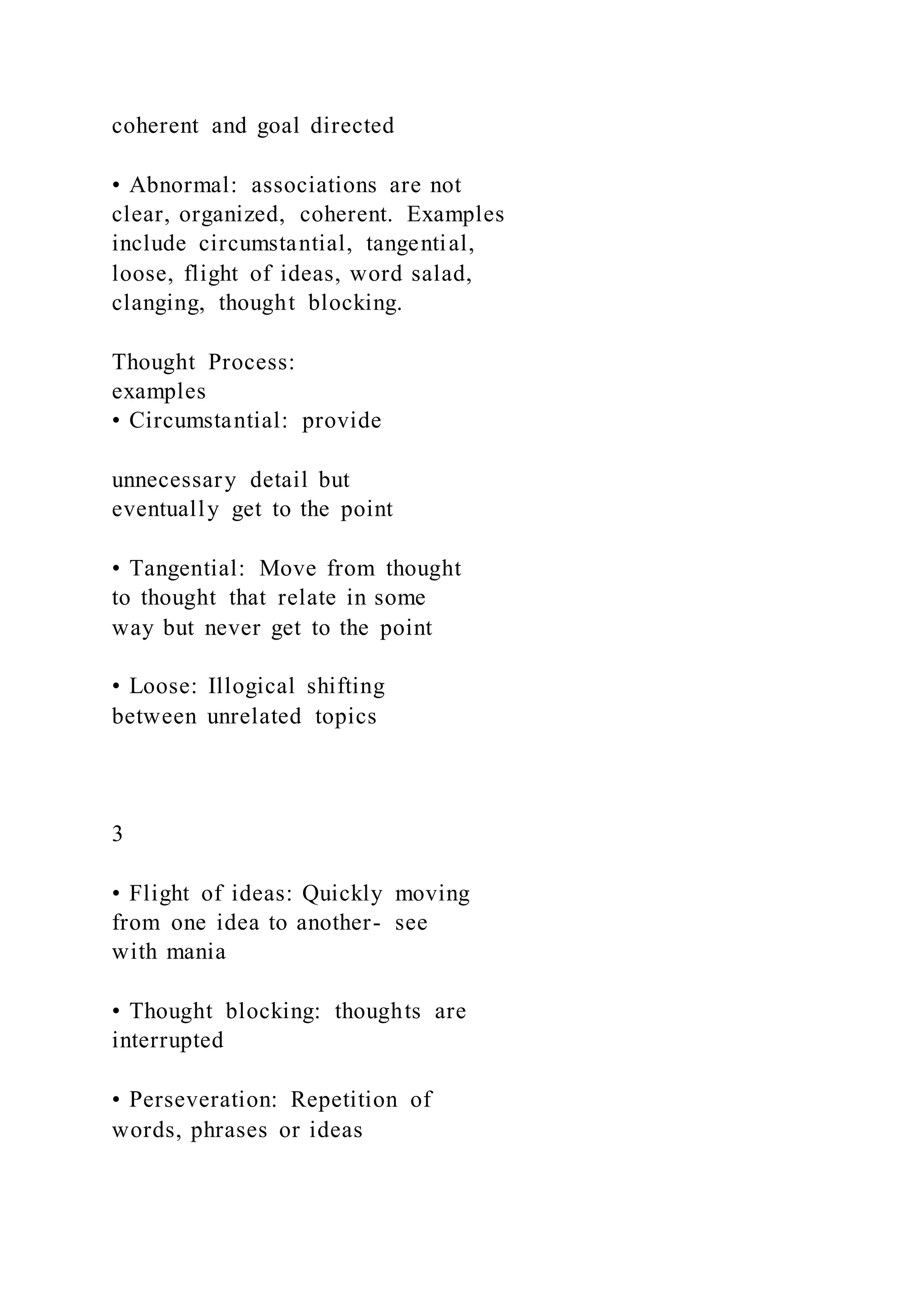 Give a brief summary of the components of the mental status exam. | DOCX