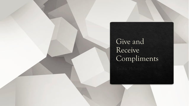 Give and receive compliments in english.pptx
