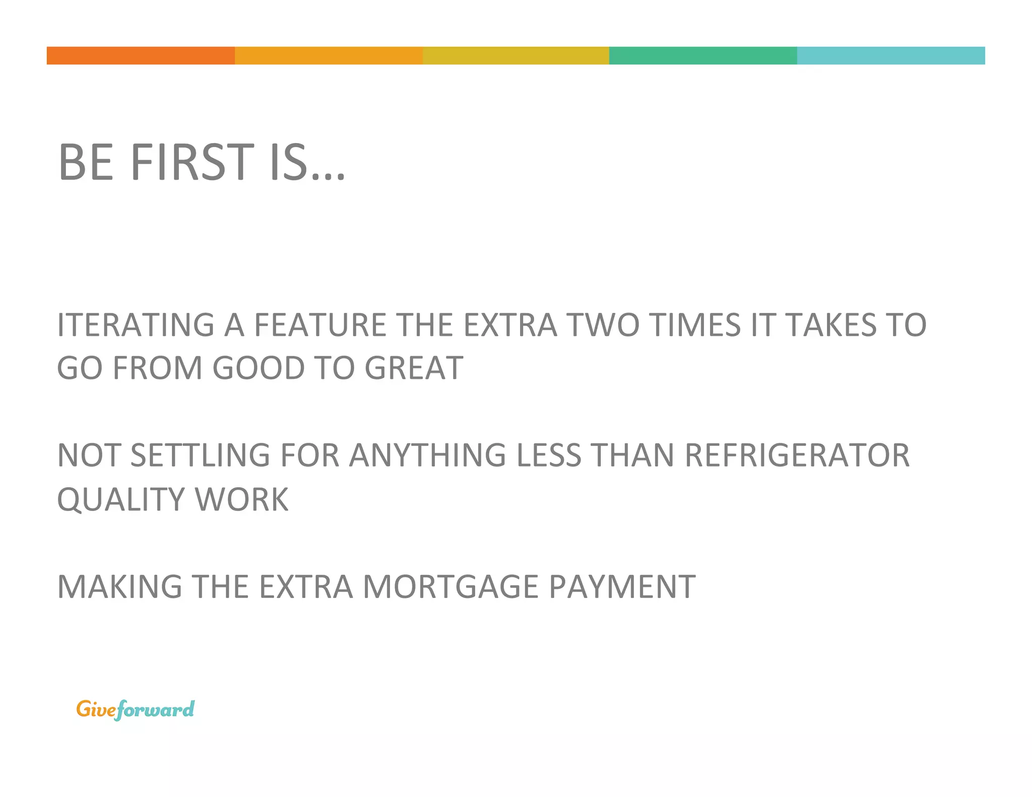 GiveForward culture deck | PDF