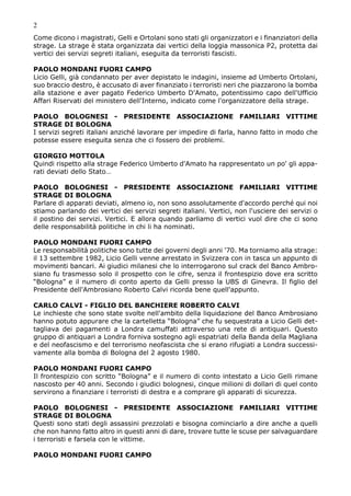 Le menti raffinatissime - Report del 4 gennaio 2020 | PDF