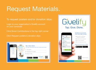 Welcome Givelify Mobile Giving App Places of Worship | PDF