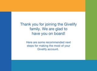 Welcome Givelify Mobile Giving App Places of Worship | PDF