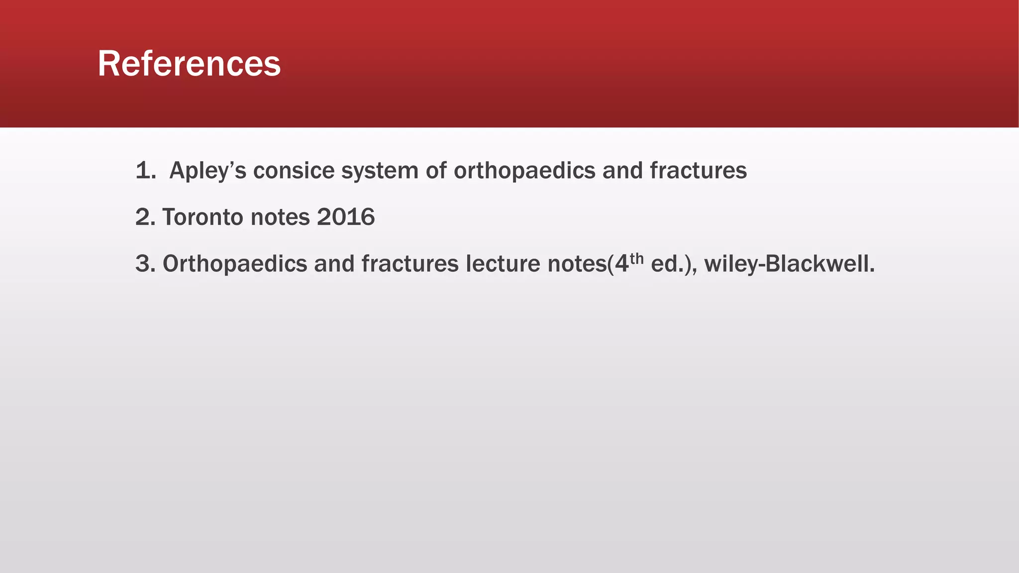 Lower limb fractures-Orthopedics | PPTX