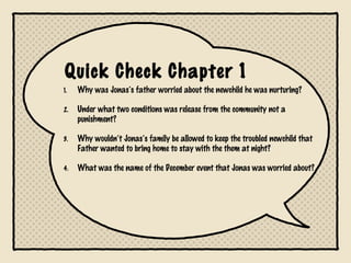 Giver dystopia | PPT