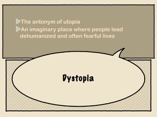 Giver dystopia | PPT