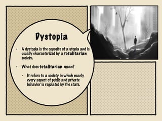 Giver dystopia | PPT
