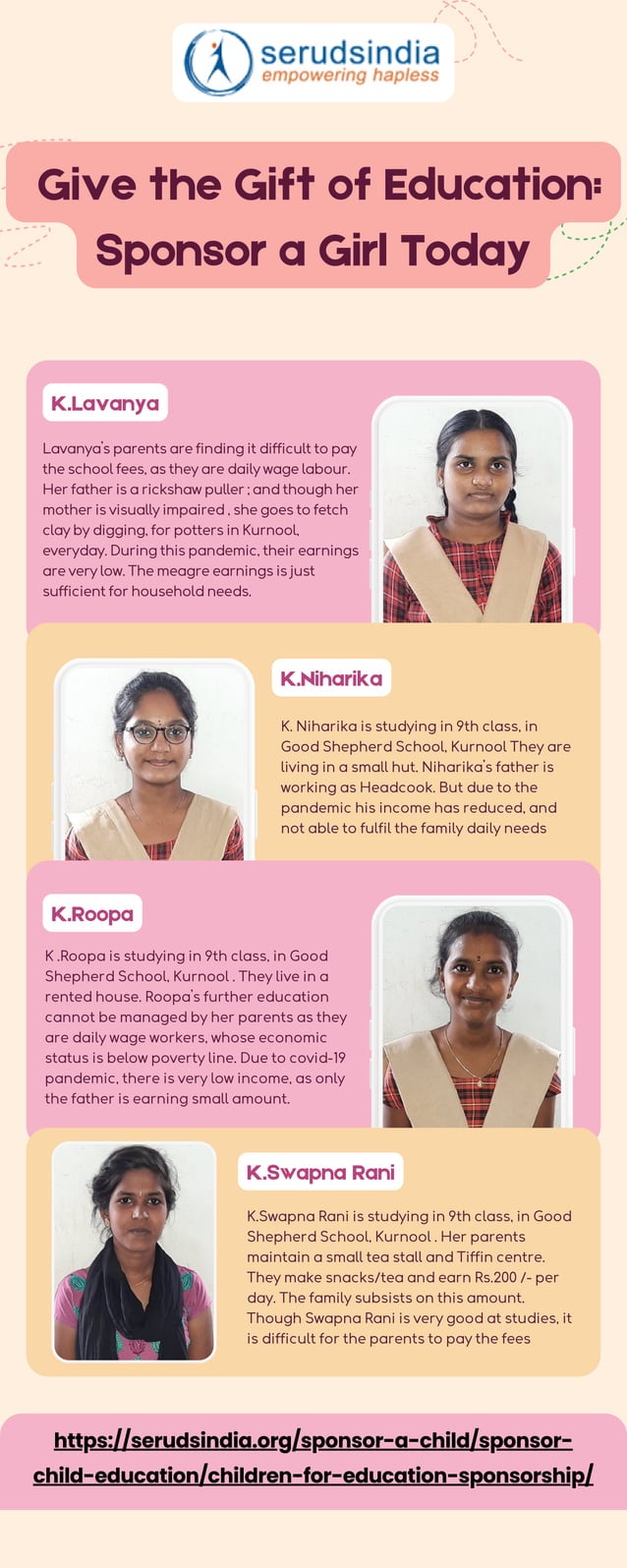 Give the Gift of Education: Sponsor a Girl Today | PDF