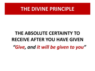 Give to receive | PPTX