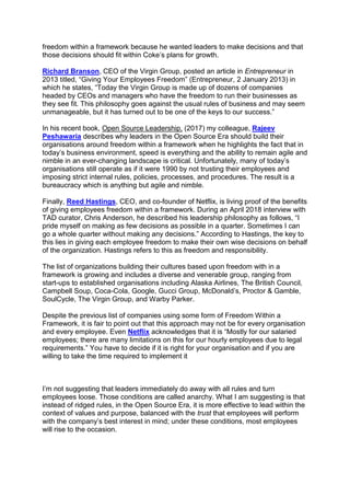 Give your employees freedom within a framework | PDF