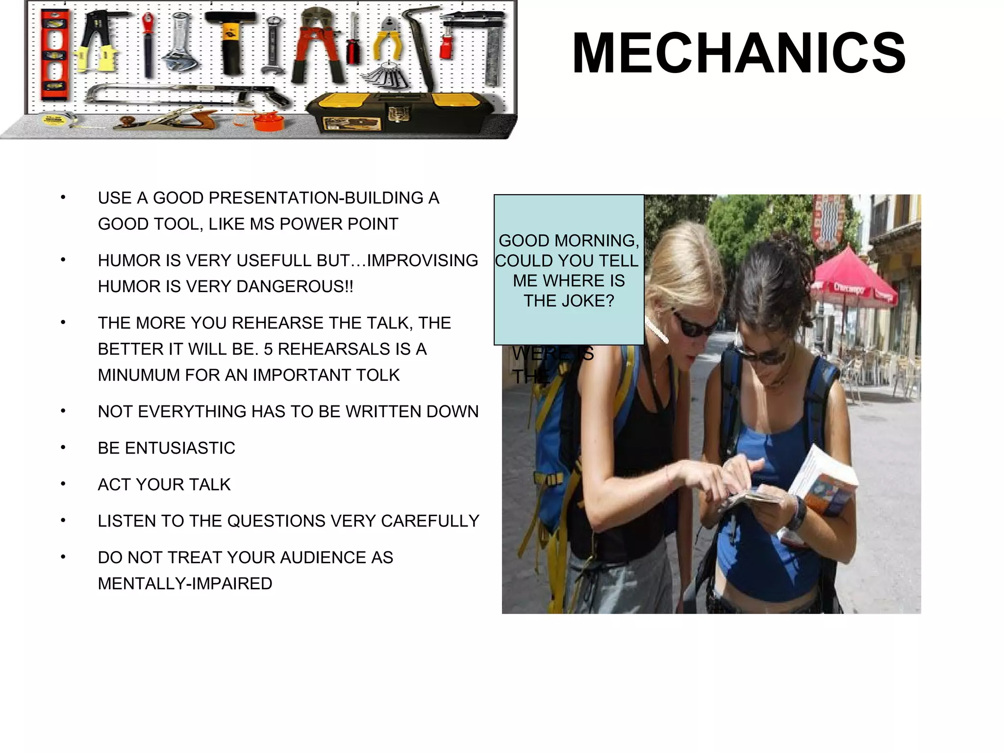 Giving A Presentation | PPT