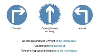 giving-and-asking-for-directions.pptx | Malls & Shopping Centers ...