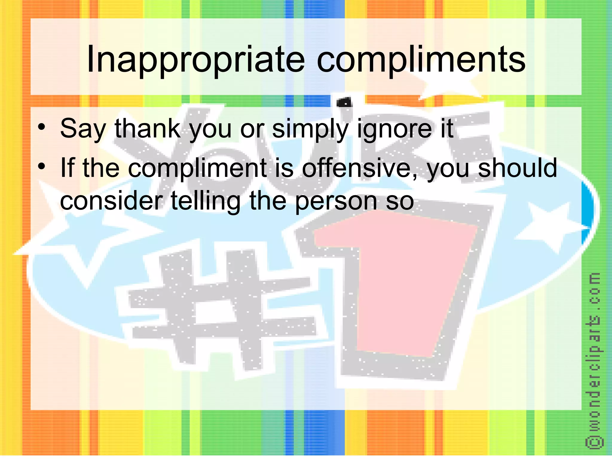 Giving and Receiving Compliments | PPT