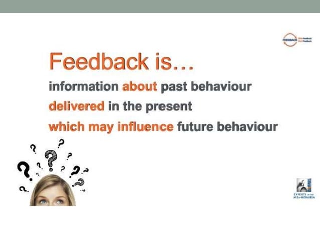 Giving and receiving feedback | PPT